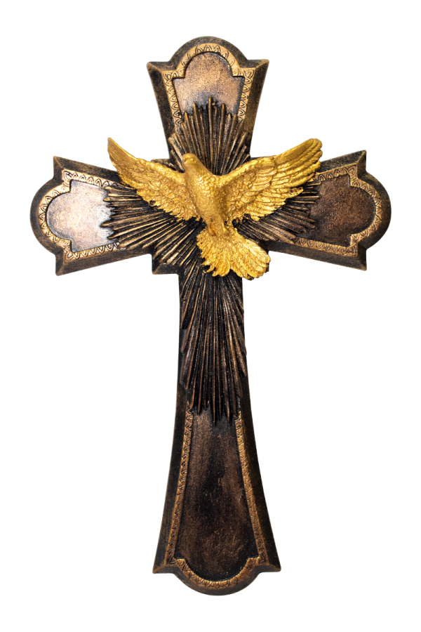 CROSS - HOLY SPIRIT - 8 INCHES - ST PAULS ONLINE