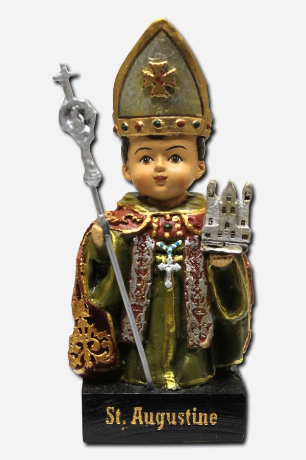 SAINT AGUSTINE BAMBINI - 5 INCHES - ST PAULS ONLINE
